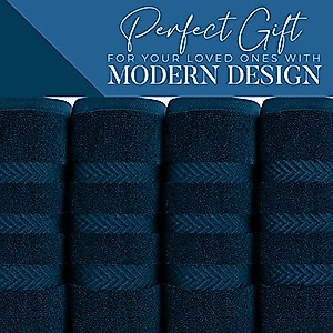 DAN RIVER Bath Sheets Set of 2 – 550 GSM Ultra Super Soft & Highly Absorbent Sheets – 100% Cotton Jumbo Large Bath Towels for Bathroom, Home, Hotel, Spa, Beach, Pool, Gym – 35”x70” in Blue Opal