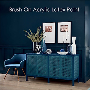 1/2 pt Krylon K05613007 Black COLORmaxx Paint & Primer, Satin