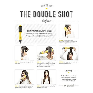 Drybar Double Shot Oval Blow Dryer Brush | Style, Dry, Brush in One Step (2.44 in)