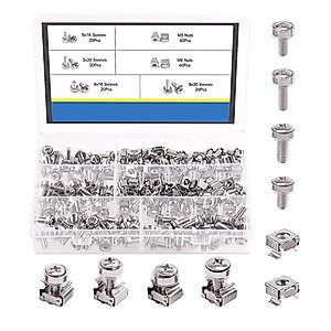 SOLUSTRE 1 Set Screw Set Nuts Screws Stud Carbon Steel Rack