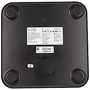 Fitbit Aria Air Bluetooth Digital Body Weight and BMI Smart Scale, Black