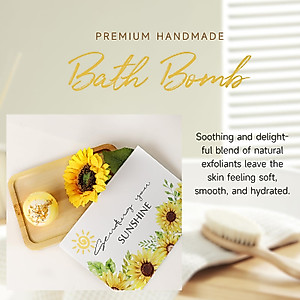 Birthday Gifts for Women, Get Well Soon Gifts Sending Sunshine Sunflower Gift Baskets, Self Care Gifts for Women Her Best Friends Bestie Sister Mom Female, Inspirational Gifts for Women Mother Day