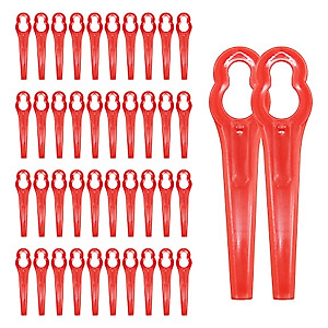 Plastic Machine Trimming Blades Fit for STIHL Polycut 2-2 Polycut 3-2 Grass Trimmer FSA 45 57 FSE 52,Sun Joe 24V-GT10, Redback Swift 40V, Replace for 4008 007 1000 Weed Eater Blades Grass Cutter Tool