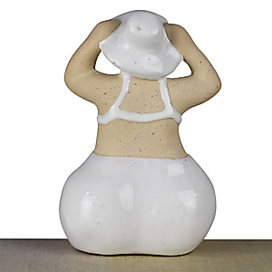 HomArt - Ceramic Shelf Ledge - Sun Bathing Lady