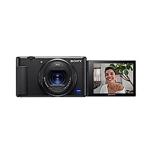 Sony ZV-1 Camera for Content Creators, vlogging and YouTube with flip Screen and Microphone (Renewed)