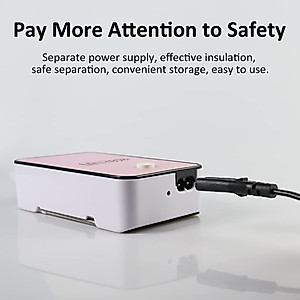 Personal Space Heater UCAN Portable Mini Electric Space Air Warmer for Room Office Desktop Pink