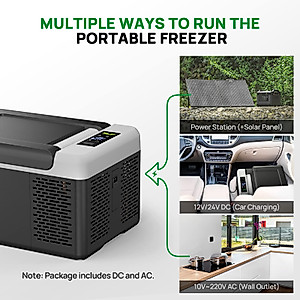 F40C4TMP Bundle - 2 items 10 Quart Portable Refrigerator and Insulated Protective Cover