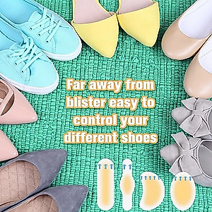 Blister Bandages, Blister Pads Gel Blister Cushions, Blisters Pads, Hydrocolloid Seal Adhesive Bandages for Fingers, Toes, Heel Blister Prevention, Waterproof, Ultra-Thin 16Pcs