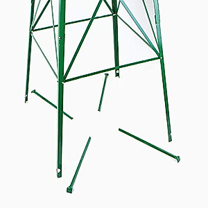 XtremepowerUS 8FT Green Metal Windmill Yard Garden Wind Mill