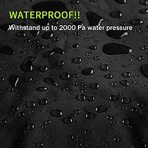 4-6 Seaters UTV Covers Waterproof Outdoor,Heavy Duty Fadeless Oxford Cloth,Windproof All Weather Side by Side Covers Accessories for Polaris RZR Can-Am Yamaha Honda,157Lx59Wx71H Inches