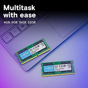 Crucial RAM 4GB DDR4 2666 MHz CL19 Laptop Memory CT4G4SFS8266