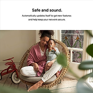 Google Wifi - AC1200 - Mesh WiFi System - Wifi Router - 4500 Sq Ft Coverage - 3 pack