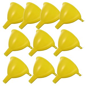 POPETPOP 10pcs Small Funnel Laboratory Funnels Plastic Liquid Funnel Cosmetic Funnels for Filling Perfume Liquid Essential Oils Bottles