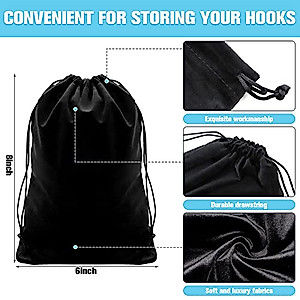 ZOCONE 25PCS Clothes Hangers, Space Saving Hangers for Clothes, Heavy Duty Hanger Connector Hooks Cascading Organizers to Expand Closet Space, with Storage Bag(Black)