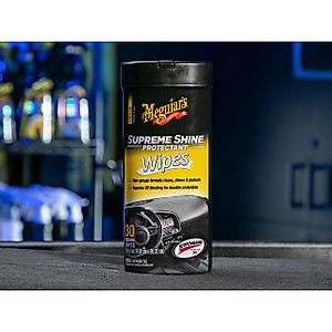 Meguiar's G4000 Supreme Shine Protectant Wipes - 25 Wipes