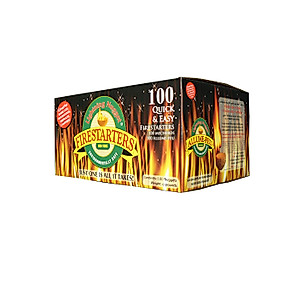 Lightning Nuggets N100SEB Super Economy Box Fire Starter , Tan Brown, 100 Count (Pack of 1)