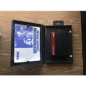 Michael Jackson’s Moonwalker for Sega Master (Complete with box and manual)