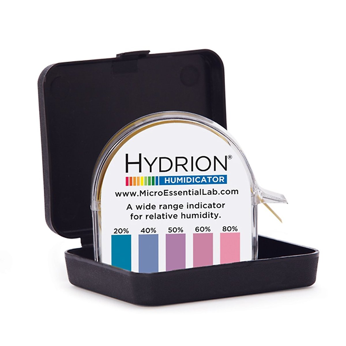 Micro Essential Lab HJH-650 Hydrion Humidicator Paper for Detection and Estimation of Moisture 600" Length x 1/2" Width