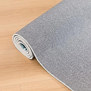 DECOMALL FINEEN 8x10 Area Rugs, Boho Rug for Bedroom, Vintage Distressed Medallion Carpet for Living Room, Beige Blue Multi, 8'x10'