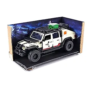 Jurassic World Dominion 1:32 Jeep Gladiator Die-Cast Car, Toys for Kids and Adults