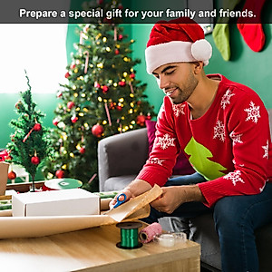 16PCS Christmas Gift Bags,Reusable Gift Bags with Handles, Fabric Christmas Tote Bags, Multifunctional Christmas Bags for Gifts Wrapping Shopping, Xmas Party Supplies Decorations, 12.6”×9.9”×6.7"