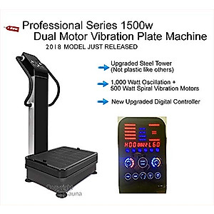 Dual Motor 1500w Professional Vibration Vibe Plate Exercise Fitness Machine