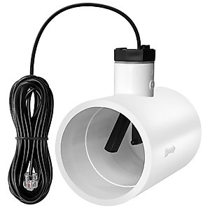 EXCELFU Flow Switch for Hayward Goldline Salt System, Flow Sensor for Hayward Salt Cell and Chlorine Generator System, Flow Switch Assembly GLX-FLO-RP with Tee for Hayward Aqua Rite, Swimpure Plus