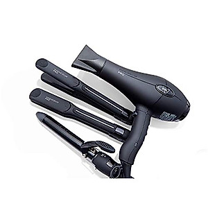Ion Magnesium Flat Iron 1 Inch, Optimal Heat, Ceramic Tourmaline, Patented Korean Magnesium Technology