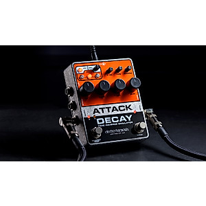 Electro-Harmonix Attack Decay Pedal, Model Number ATTACK DECAY, Multi Color, Electric Guitar Electronics Distortion Simulator