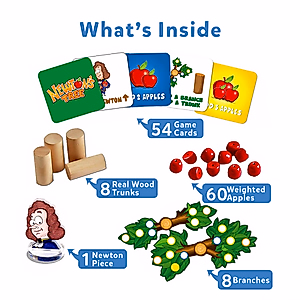 Skillmatics Newton's Tree | Fun Family Game of a Tumbling Tree | Balancing, Stacking, Strategy and Skill Building | Gifts for 6 Year Olds and Up