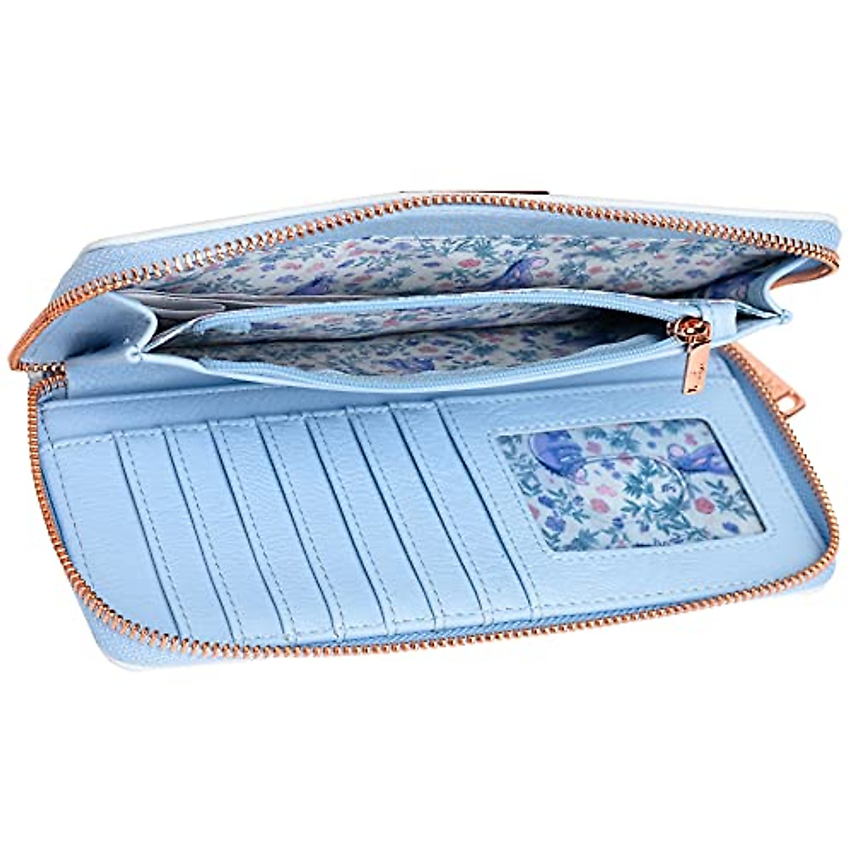 Loungefly Disney Eeyore Faux Leather Wallet Zip Around Clutch