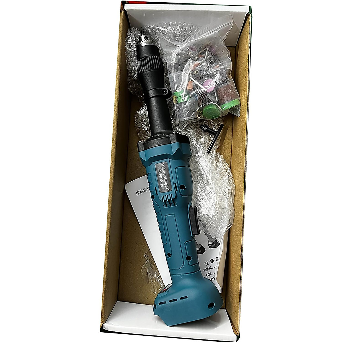 Cordless Die Grinder for Makita 18V Battery,1/4" Electric Compact Die Grinder-Cordless Rotary Tool Kit with 142 pcs Accessories for Grinding Carving Polishing