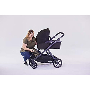 Joovy Portable Stroller Bassinet with Zip Closure, UPF 50 Sun Canopy - Compatible Qool and Caboose RS Strollers (Adapters Sold Separately)