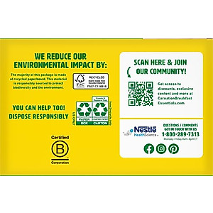 Carnation Breakfast Essentials High Protein Ready-to-Drink, Classic French Vanilla, 8 FL OZ Bottle (Pack of 6) (Packaging May Vary)