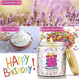 Jumway Birthday Gifts for Women Birthday Candle Gifts Funny for Women Men, Best Friend Happy Birthday Gifts for Her Him