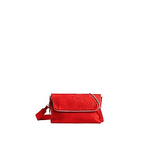 Desigual Accessories PU Across Body Bag, Red