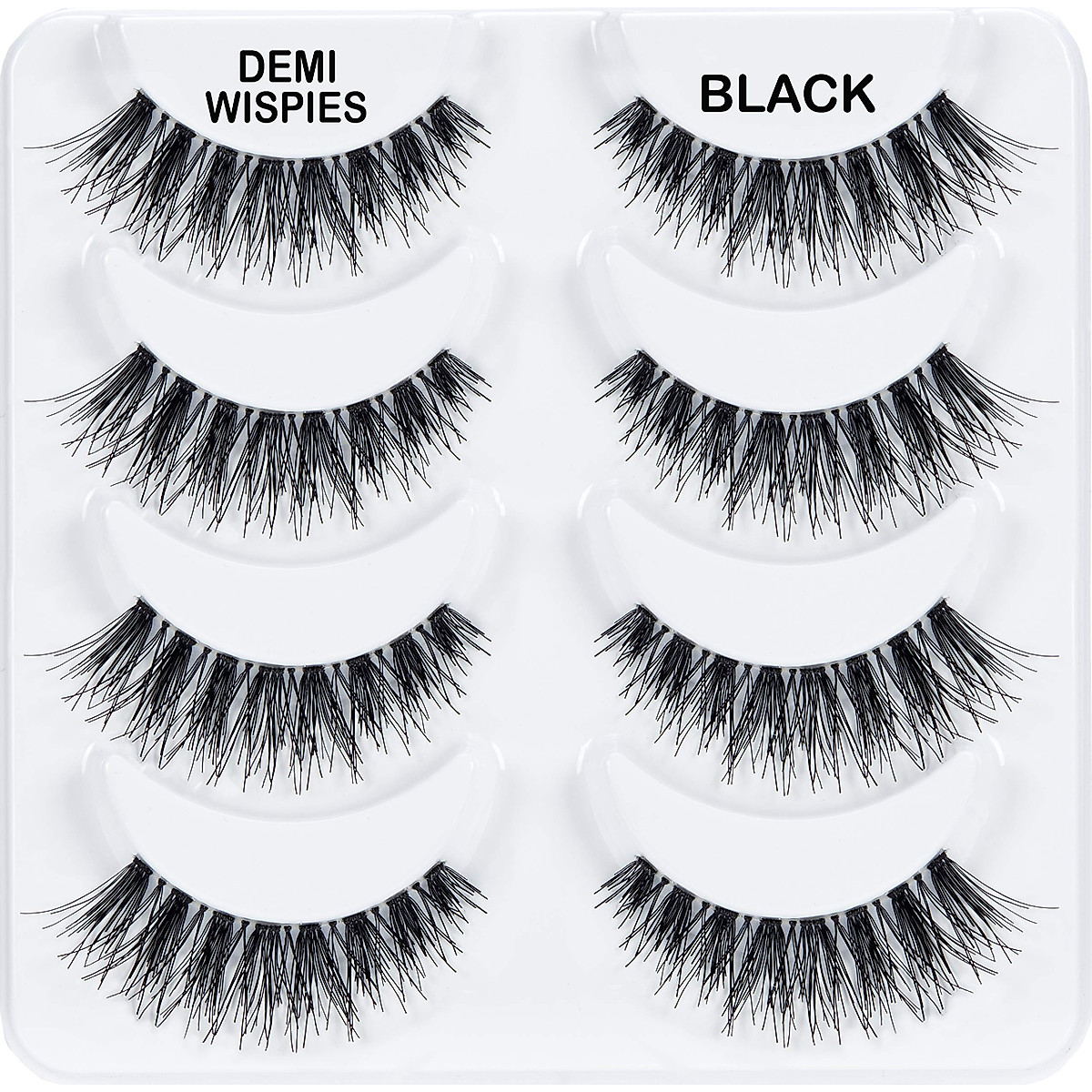 ARDELL Professional Natural Multipack - Demi Wispies Black by Ardell, Pack of 3