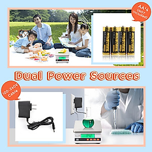 Bonvoisin Precision Scale 10kgx0.1g Digital Lab Scale Accurate Electronic Balance Portable Laboratory Analytical Balance Industrial Counting Scale Jewery Kitchen Scale CE Certified(10kg, 0.1g)