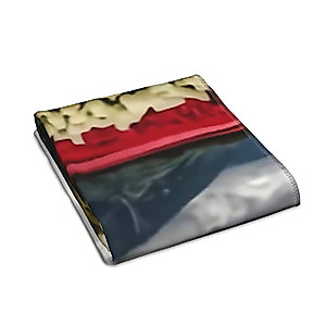 luxteen Bright Cream and Red Colored Tulips Hand Towel - Print Bath Bathroom Towel Highly Absorbent Soft Guest Fingertip Towels