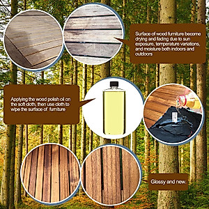 Tangkula 4-Piece PE Rattan Patio Furniture Set, Outdoor Conversation Set with Solid Acacia Wood, Outdoor Bistro Set with 1 Coffee Table, 1 Loveseat and 2 Chairs for Poolside, Backyard and Deck