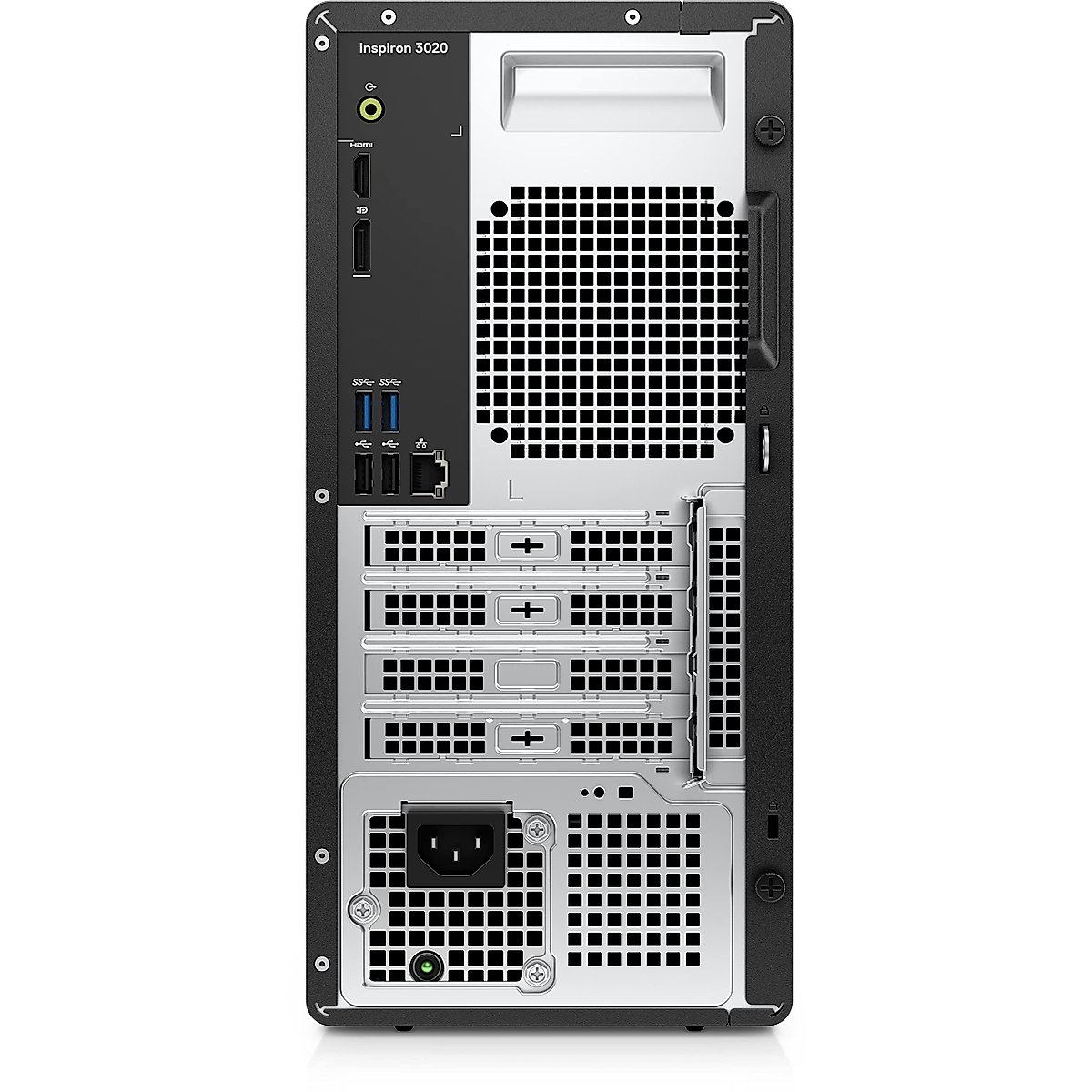 Dell Inspiron 3020 Tower Desktop Computer - 13th Gen Intel Core i5-13400 10-Core up to 4.60 GHz Processor, 32GB DDR4 RAM, 1TB NVMe SSD, Intel UHD Graphics 730, DVD+RW, Windows 11 Home