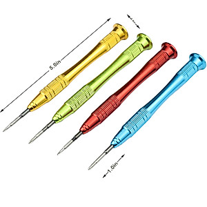 Y00 Triwing Screwdriver for Nintendo Switch Triwing Tripoint Screwdriver Set, Y00 and PH00 Phillips Screwdriver Set, Repair Tool Kit for Joy-con Controller Nintendo Wii DS Lite DSi 3DS GBA SP NDS