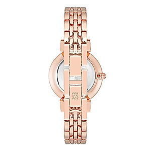 Anne Klein Women's Premium Crystal Accented Bracelet Watch, AK/2928