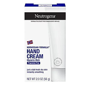 Neutrogena Unscented Norwegian Formula Hand Cream, 2 Ounces each (Value Pack of 6)