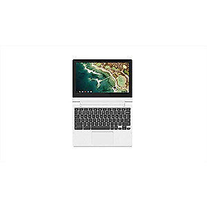 Lenovo Chromebook C330 2-in-1 Convertible Laptop, 11.6-Inch HD (1366 x 768) IPS Display, MediaTek MT8173C Processor, 4GB LPDDR3, 64 GB eMMC, Chrome OS, Blizzard White (Renewed)