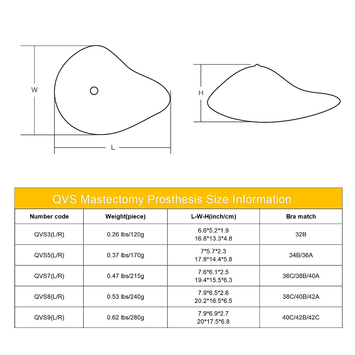 Polreta Lightweight Silicone Breast forms Silicone Breast Prosthesis for Mastectomy Right Spiral Shape Breast Only One Piece