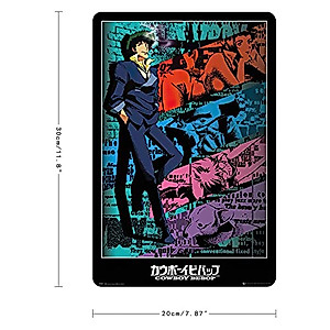 CowBoy Bebop Poster Metal Wall Art Japan Manga Anime Poster Metal Decoration Tin Sign - 12 x 8 inch (30x20cm)