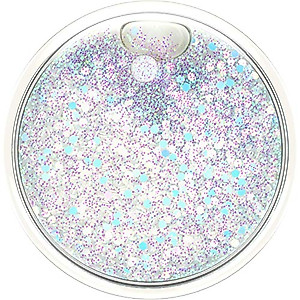 PopSockets: PopGrip Expanding Stand and Grip with a Swappable Top for Phones & Tablets - Tidepool Halo White