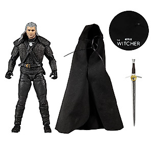 McFarlane Toys Netflix The Witcher Geralt of Rivia (Season 2) 7" Action Figure with Accessories
