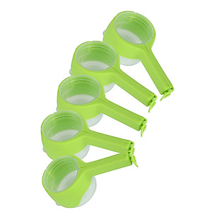 5Pcs Bag Clips for Food, Food Storage Sealing Bag Clips With Spouts for Kitchen Food Storage and Organization